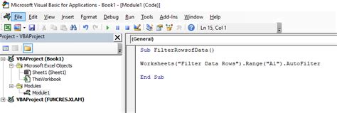 All About Autofilter In VBA VBA And VB Net Tutorials Education And Programming Services