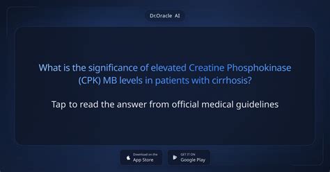 What Is The Significance Of Elevated Creatine Phosphokinase Cpk Mb
