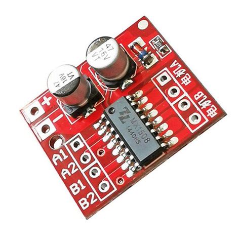 Channel DC Motor Drive Module Forward And Reverse PWM Speed Regulation Dual H Bridge Stepper