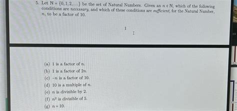 Solved Let N Be The Set Of Natural Numbers Chegg