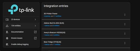 Cant Delete TP Link Integration Third Party Integrations Home Assistant Community