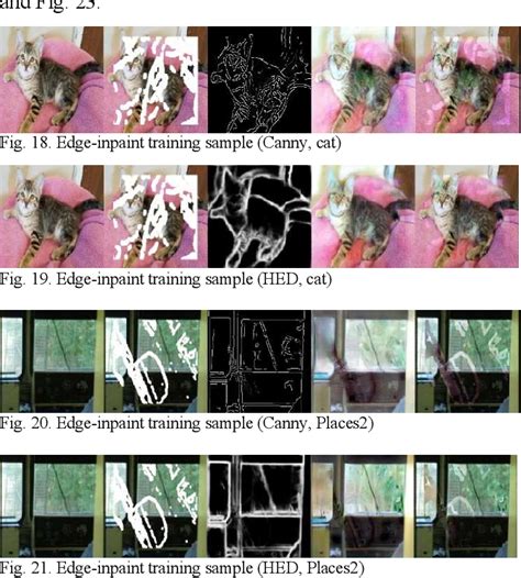 Figure 1 From Deep Learning Edge Detection In Image Inpainting