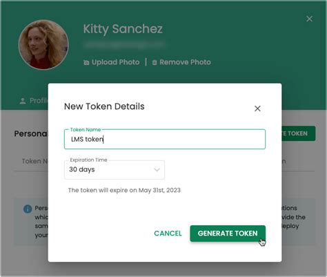 Personal Access Token And Service ID Totango