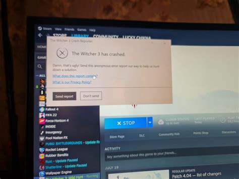 After Recent Update Game Isnt Launching Anymore Tried Everything Gpu Driver Update Verified