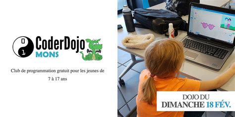 Coderdojo Mons 17 Mars 2024 Av Des Bassins 64 Mons 17 March 2024