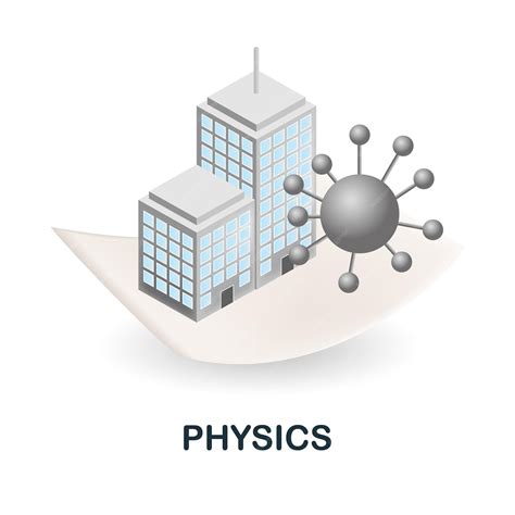 엔지니어링 컬렉션의 물리 아이콘 3d 그림 웹 디자인 템플릿 인포그래픽 등을 위한 Creative Physics 3d 아이콘 프리미엄 벡터