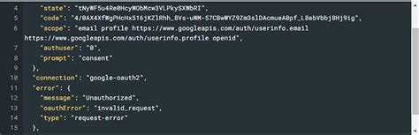 Invalid Scopes For Google OAuth V2 Auth0 Community