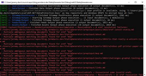 Jeremy Davis Xref Links In Recent Statiq Versions