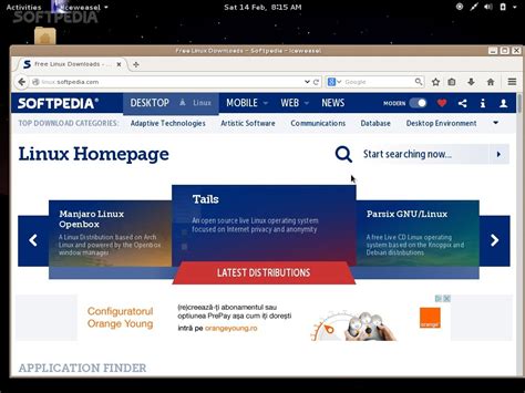 Parsix GNU Linux R Nestor Officially Released Screenshot Tour Softpedia