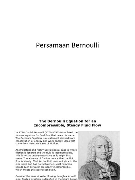 Bernoulli Pdf Fluid Dynamics Physical Phenomena