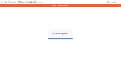 error loading project is in an invalid state posit cloud posit