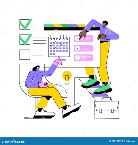 Project Management Abstract Concept Vector Illustration Stock Vector Illustration Of Project