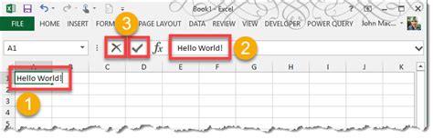 Formula Bar How To Excel