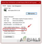 How To Increase A Dedicated Video RAM VRAM In Windows Appuals Com