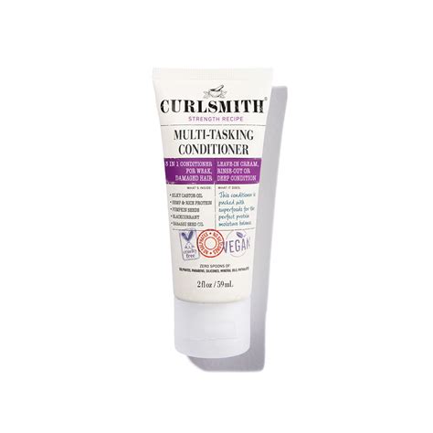 Curlsmith Strength Recipe Multi Tasking Conditioner Balsam 3 In 1 59 Ml Natural Hysteria