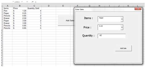 Excel Vba Form Examples
