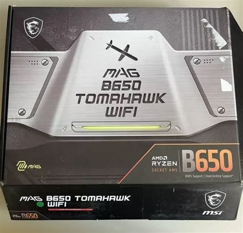 Msi Mag B Tomahawk Wifi Am Atx Amd Motherboard Picclick Uk