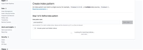 unable to add cross cluster index pattern · issue 82882 · elastic