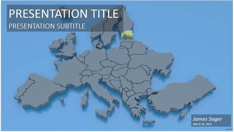 Europe Powerpoint Map Order And Download Europe Powerpoint Map Gambaraneurope Map With Scale