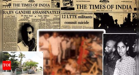 Assassination Of Rajiv Gandhi Arrests In Chennai Shootout In