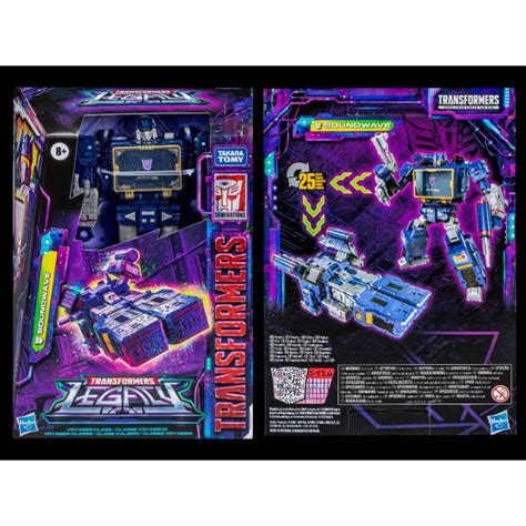Hasbro Transformers Generations Legacy Voyager Class Soundwave Shopee