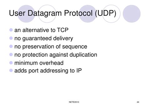 Ppt Nete0510 Network And Protocol Architecture Powerpoint