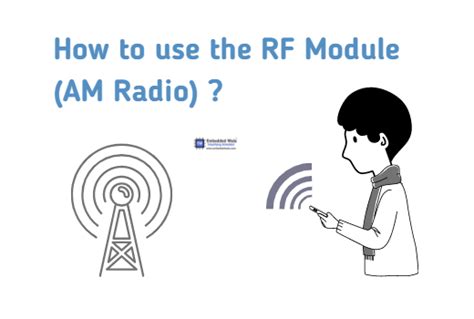 How To Use RF Module AM Radio Embedded Wala