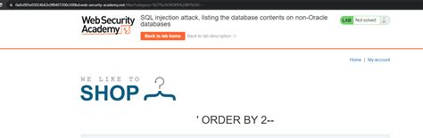 SQL injection vulnerabilities Lỗ hổng SQL injection Phần 4
