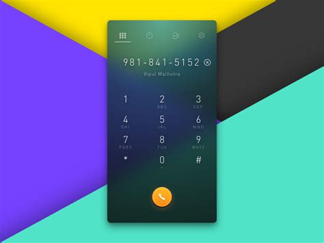 Phone Dialer By Vipul Malhotra