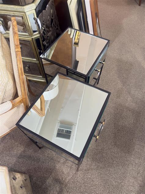 26 Mirrored Nightstands That Make One Piece Feel Like A Full Room Makeover