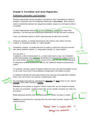 Understanding Correlation And Linear Regression Exploring Course Hero