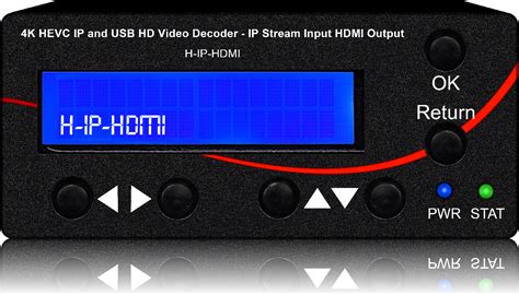 Thor Fiber H IP HDMI K HEVC IP And USB HD Video Decoder IP Stream Input HDMI Output