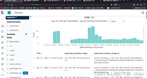 【云原生】【k8s】kubernetes efk构建日志分析安装部署 csdn博客