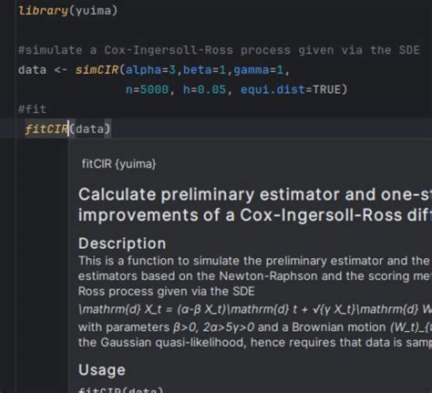 Cir Process For Cox Ingersoll Ross Diffusion Mohamed Jihed Soltani