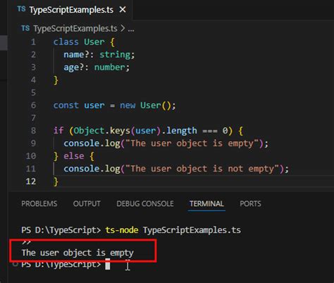 Efficient Ways To Check Empty Objects In Typescript