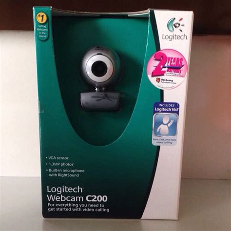 Bnib Logitech Webcam C200 Computers And Tech Parts And Accessories Networking On Carousell