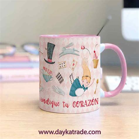 Taza Taza Pintada Alicia Dayka Trade