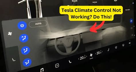 Tesla Climate Control Not Working Do This