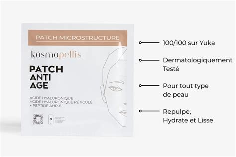 Patch Anti Âge Microneedling Traitement Des Rides En Profondeur