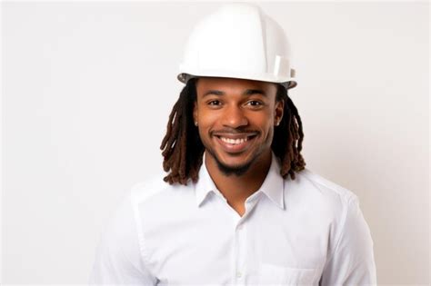 Architect Or Engineer Portrait Premium Ai Generated Image