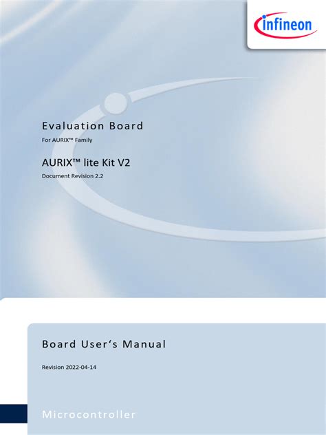 Infineon Aurix Tc375 Lite Kit Usermanual V02 20 En Pdf Usb Computer Science