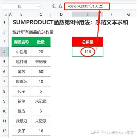 万能函数sumproduct超实用的10种经典用法 知乎 万能函数sumproduct超实用的10种经典用法 知乎