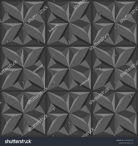 3d Wall Cladding Texture Design Stock Vector Royalty Free 2244381019