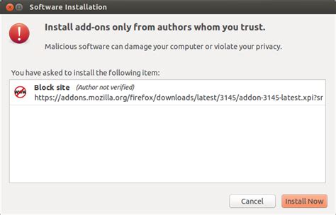 confirm firefox unixmen