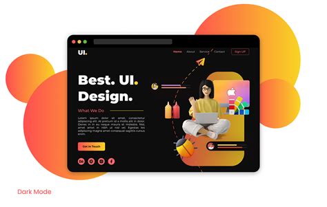 Web Landing Page UI Design Website On Behance