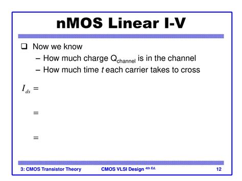 Lecture 3 Cmos Transistor Theory Ppt Download