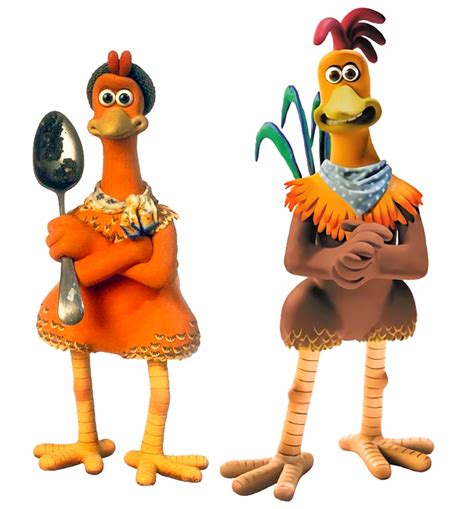 Ginger And Rocky Chicken Run Vector By Batboy101 On Deviantart