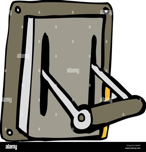 Cartoon Industrial Machine Lever Stock Vector Image And Art Alamy