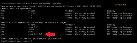 How To Install PHP On CentOS RHEL TecAdmin