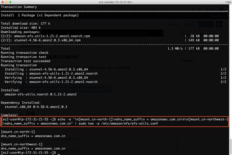 EC 挂载EFS使用说明 PCMAN的技术博客 仰望星空脚踏实地